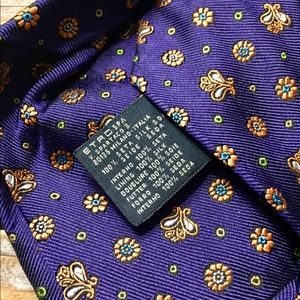 Etro | Accessories | Etro Milano Silk Tie | Poshmark